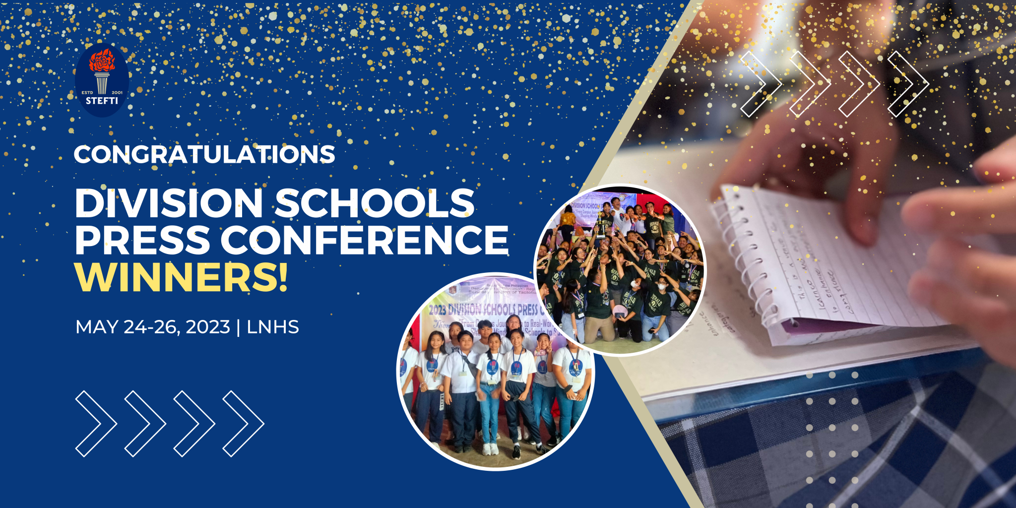 STEFTI Herald Tribune writers reign in DSPC 2023 - STEFTI